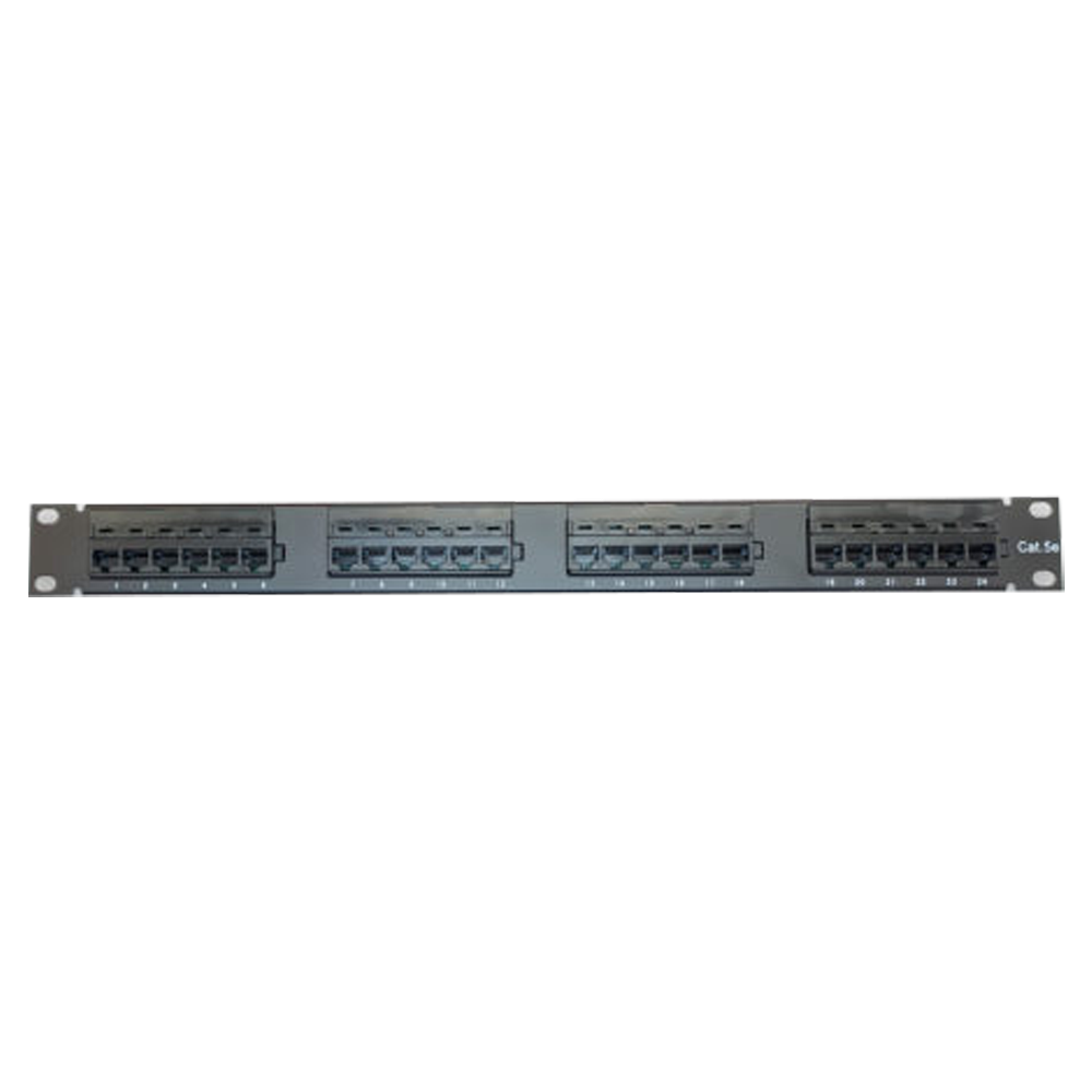 PATCH PANEL 24P CAT5e RACK - Sitelec